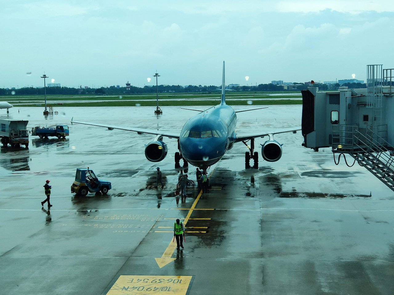 旅とスマホと徒然と : 2019年9月カンボジア・プノンペン旅行（その6）・VN920（SGN-PNH）でプノンペンへ