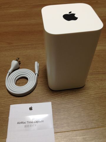 AirMac Time Capsuleを設定（開梱編） : mac beginner