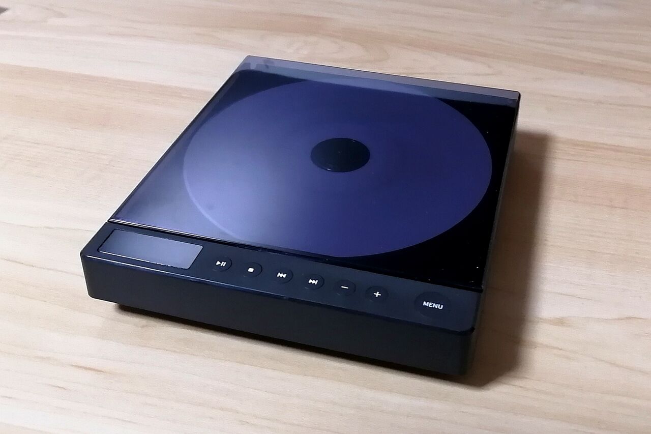 enas EASY CD PLAYER（ECDP1）【ストリーム】 : 50代未婚男の生活手帖