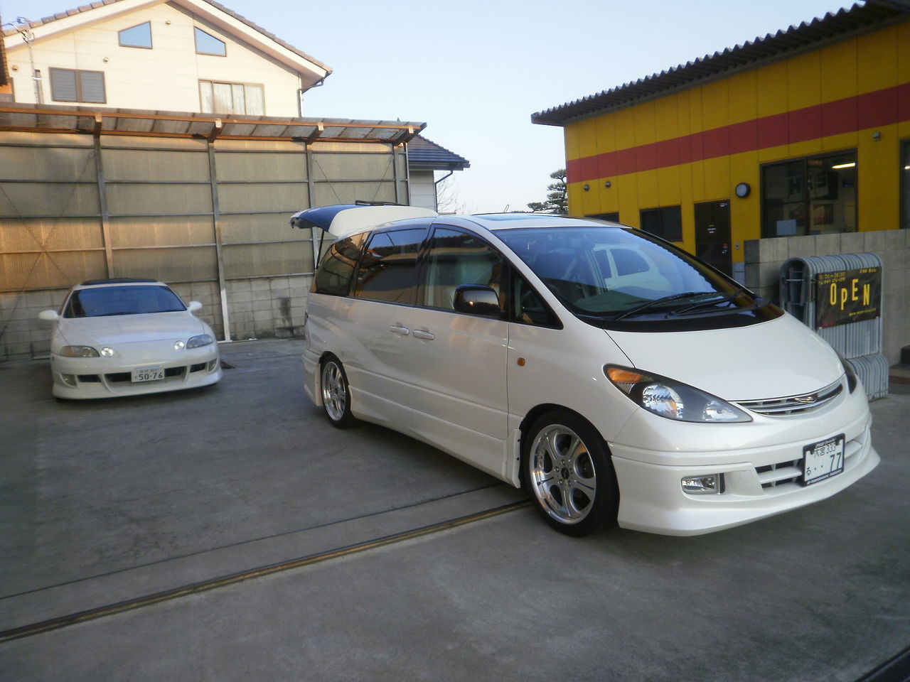 WEED DRIVE : MCR30 エスティマ 納車