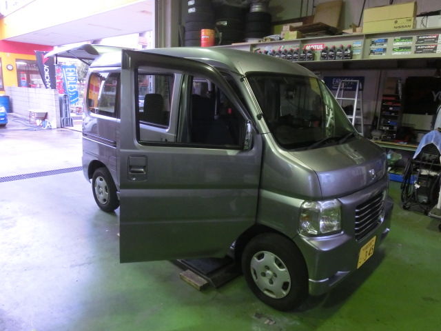 WEED DRIVE : HM4 ホビオ 車検