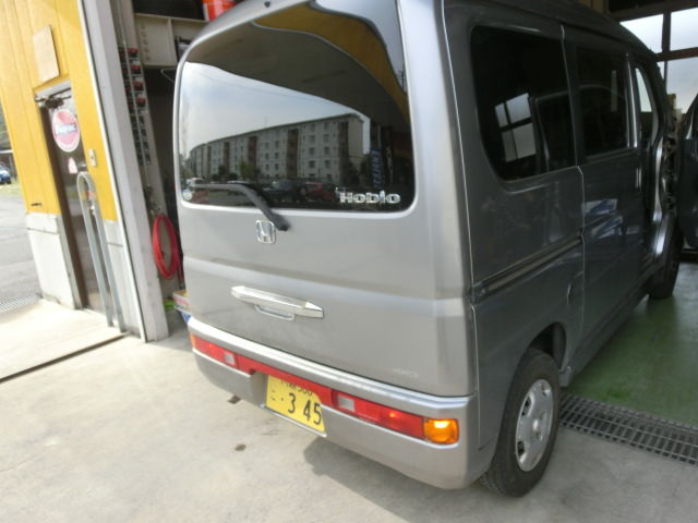 WEED DRIVE : HM4 ホビオ 車検準備