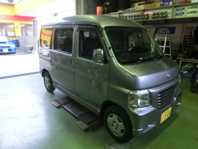 WEED DRIVE : HM4 ホビオ 車検