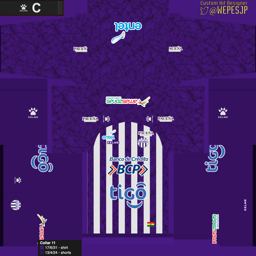 ケルテモジョの21ー22シーズン用ユニフォームデータ／eFootball ウイニングイレブン : WEPESJPのeFootball/ウイイレ ...