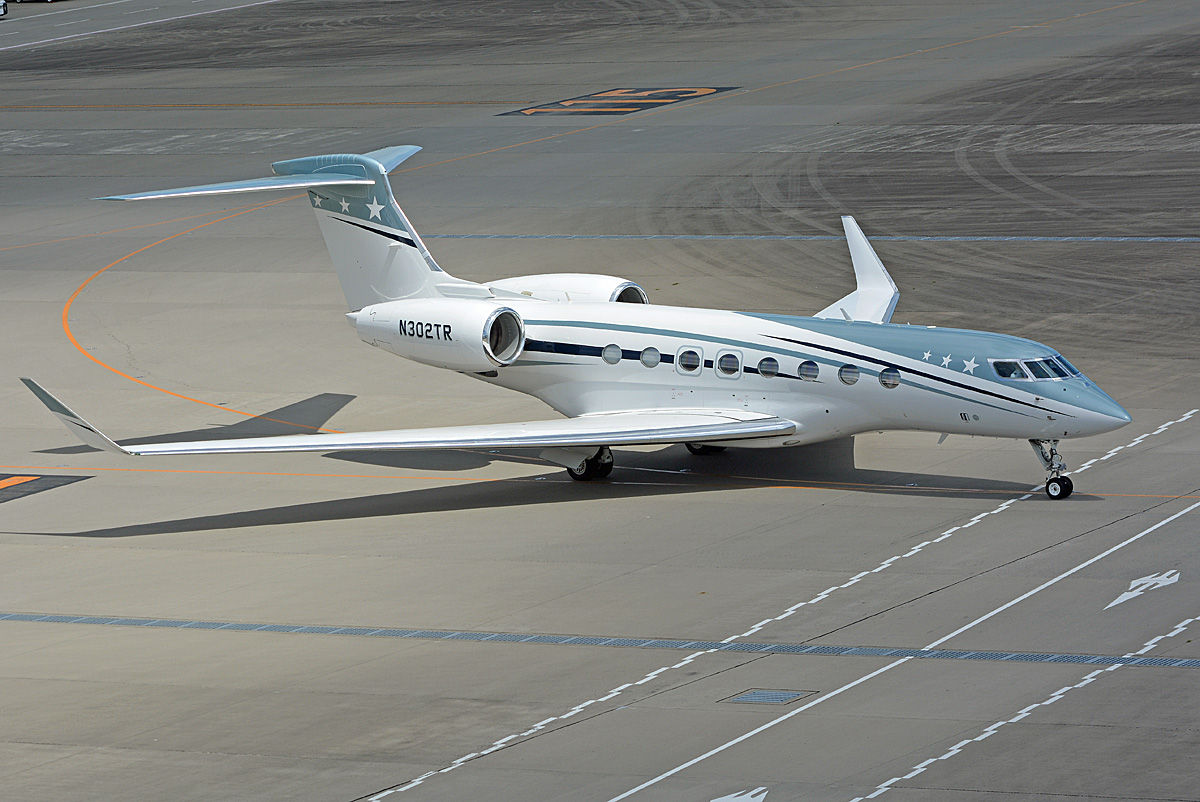N302TR ガルフストリームG650 （9月8日羽田） : Airplane and Weather Diary
