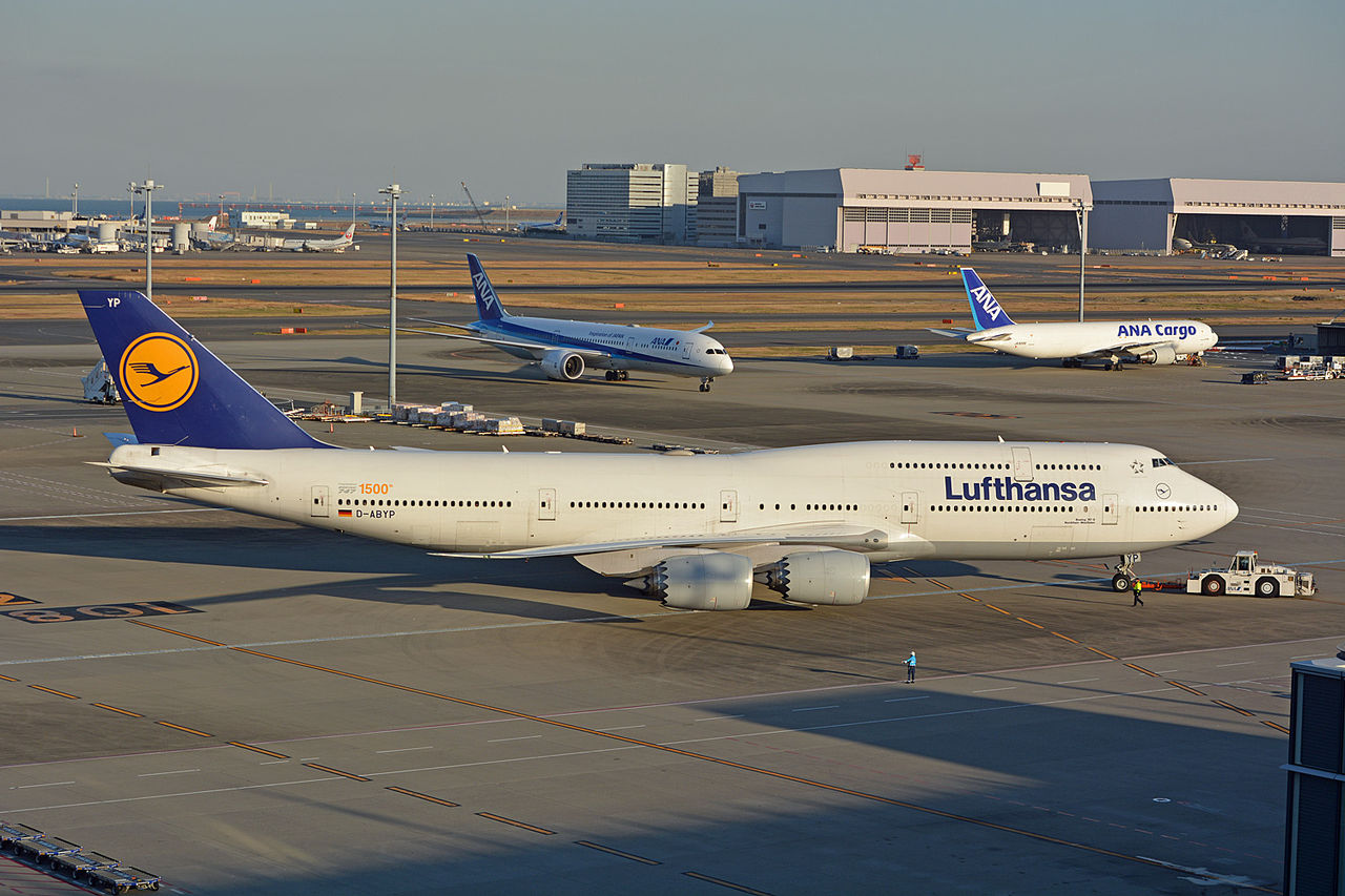 D-ABYP B747-8 Lufthansa (1500th B747) @RJTT : Airplane and Weather Diary