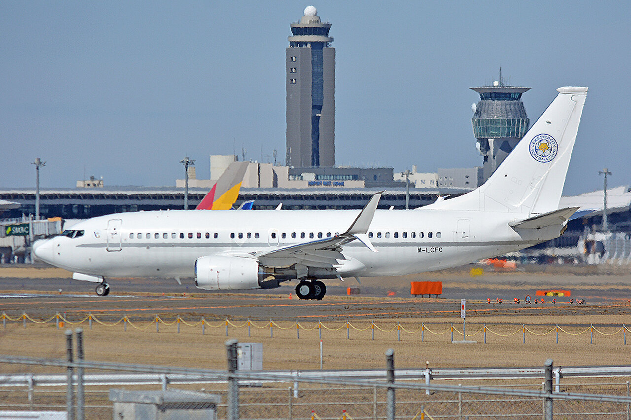 M-LCFC Boeing737-700BBJ LEICESTER CITY FC : Airplane and Weather Diary