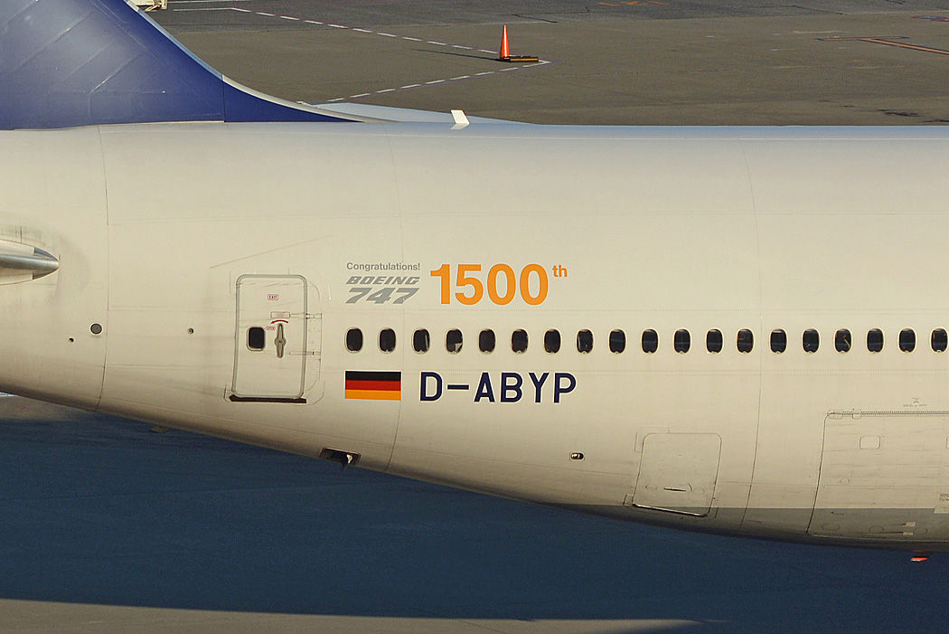 D-ABYP B747-8 Lufthansa (1500th B747) @RJTT : Airplane and Weather Diary