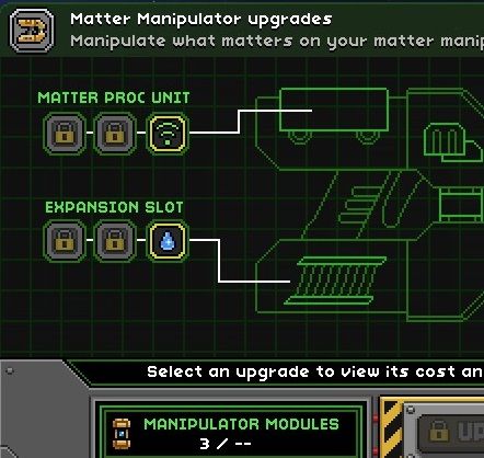 Matter Manipulatorのアップグレード方法 : Starbound 攻略・データ情報ブログ