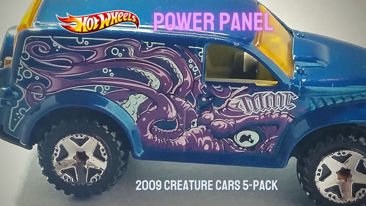 Creature Cars 5-Pack : Hot WHeeLs & MATCHBOX