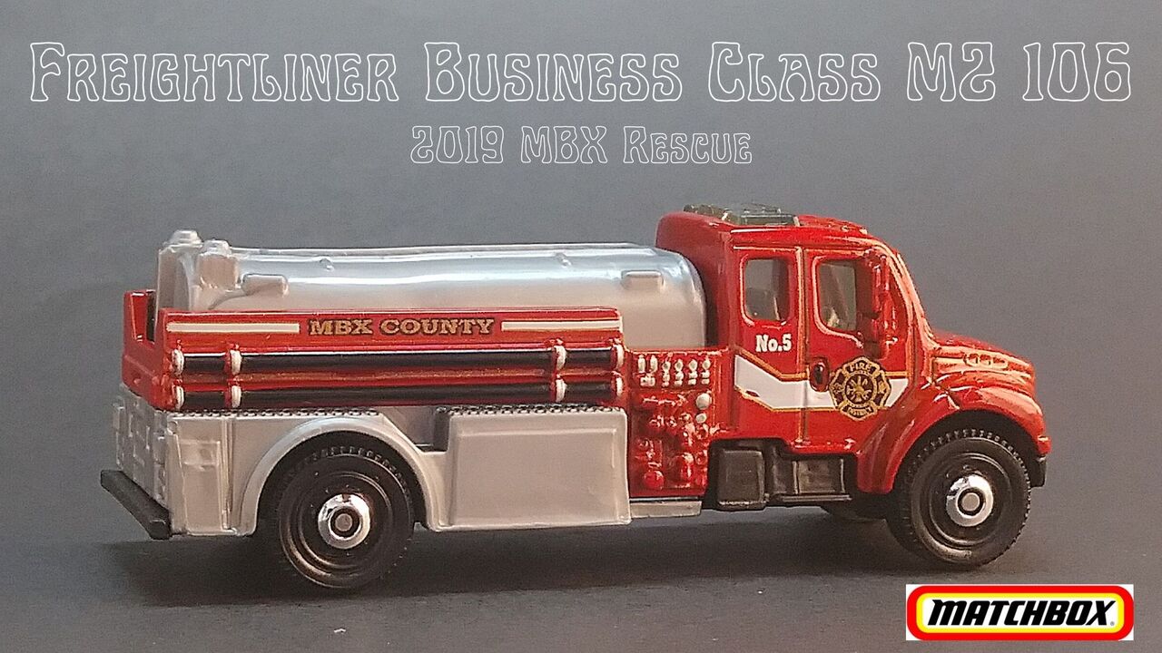 Freightliner Business Class M2 106 : Hot WHeeLs & MATCHBOX