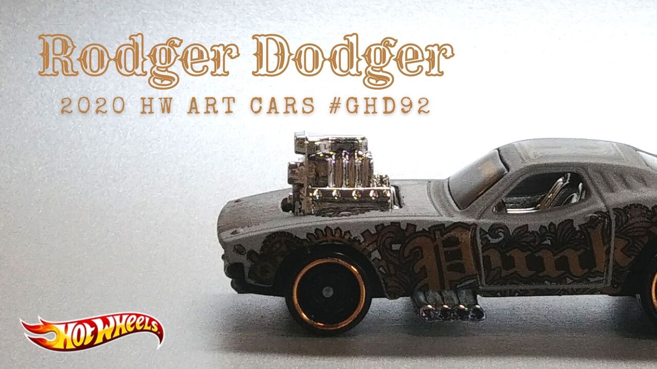 Rodger Dodger 2020 HW Art Cars [GHD92] : Hot WHeeLs & MATCHBOX