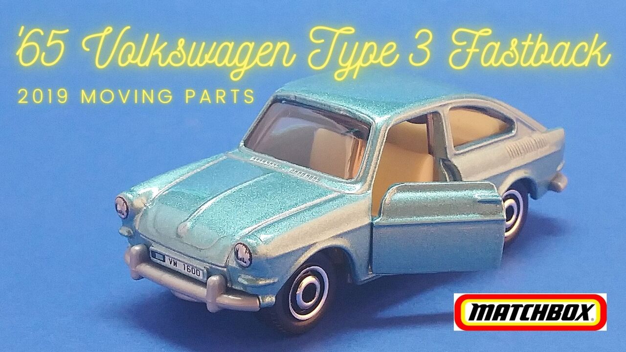 '65 Volkswagen Type 3 Fastback 2019 Moving Parts [MB1135] : Hot WHeeLs ...