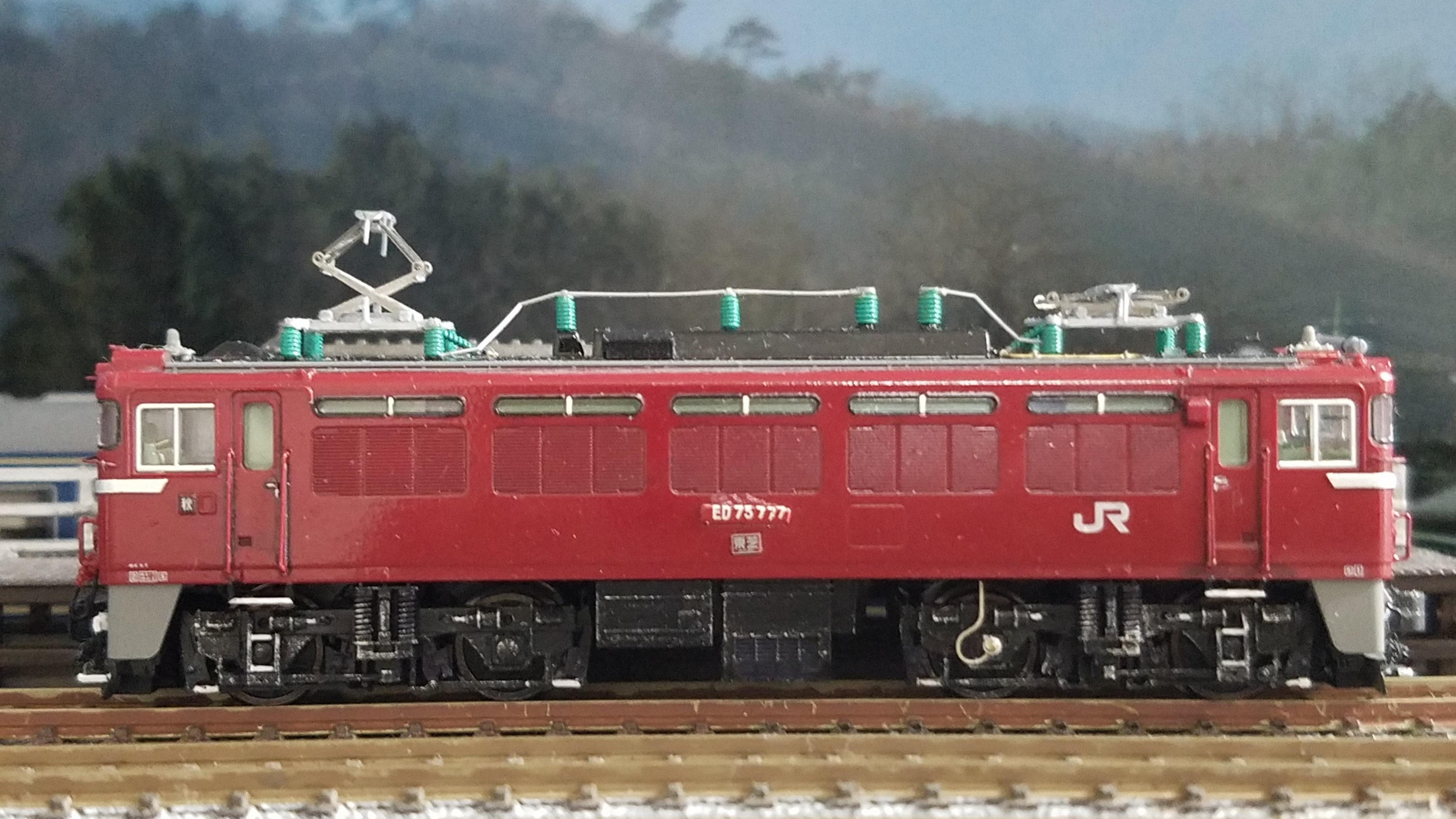 ED75 777号機『秋』 続きです : （仮称）東北本線 岩 機関区