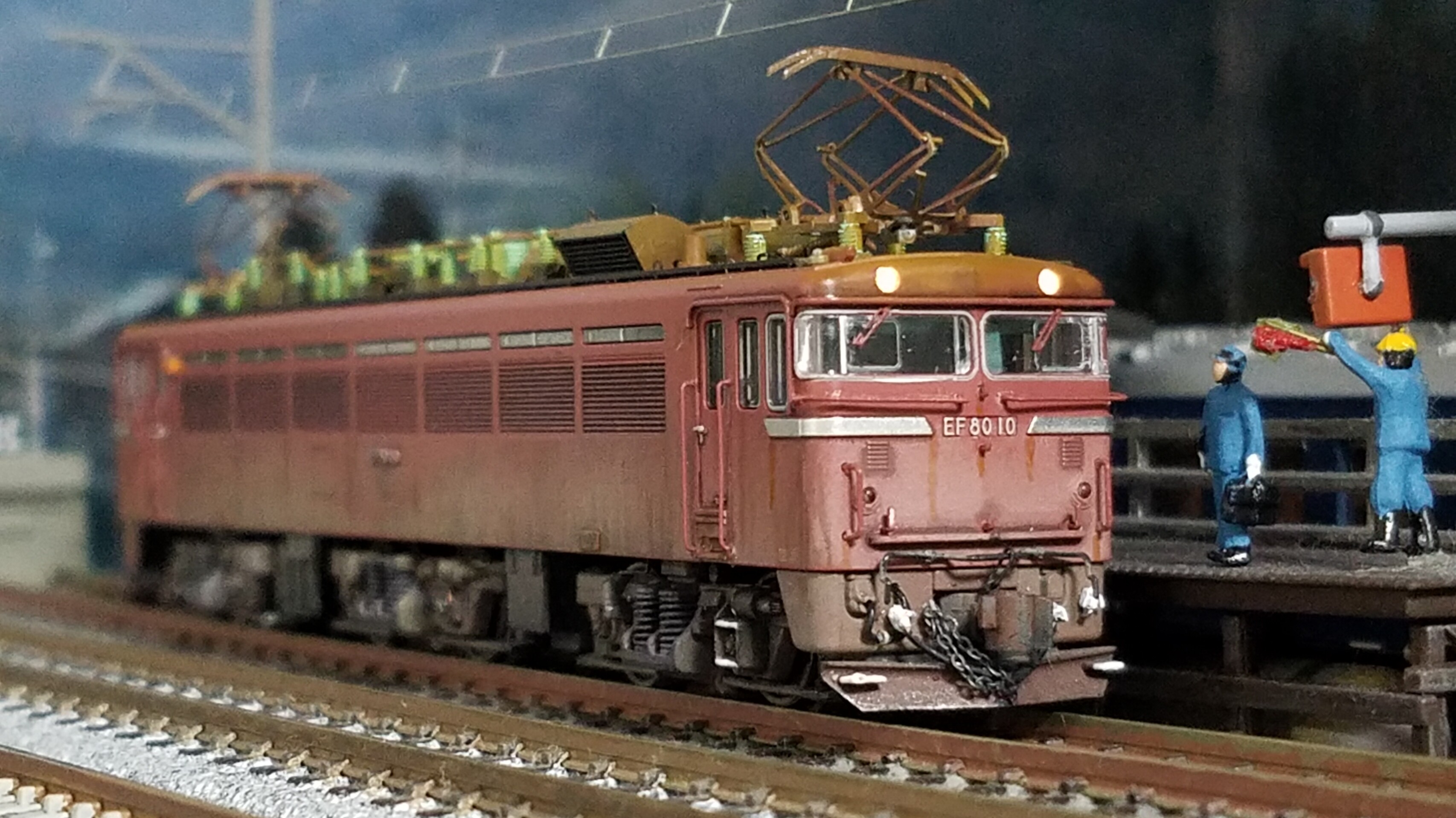 EF80 10号機 [田] 続きです→ : （仮称）東北本線 岩 機関区