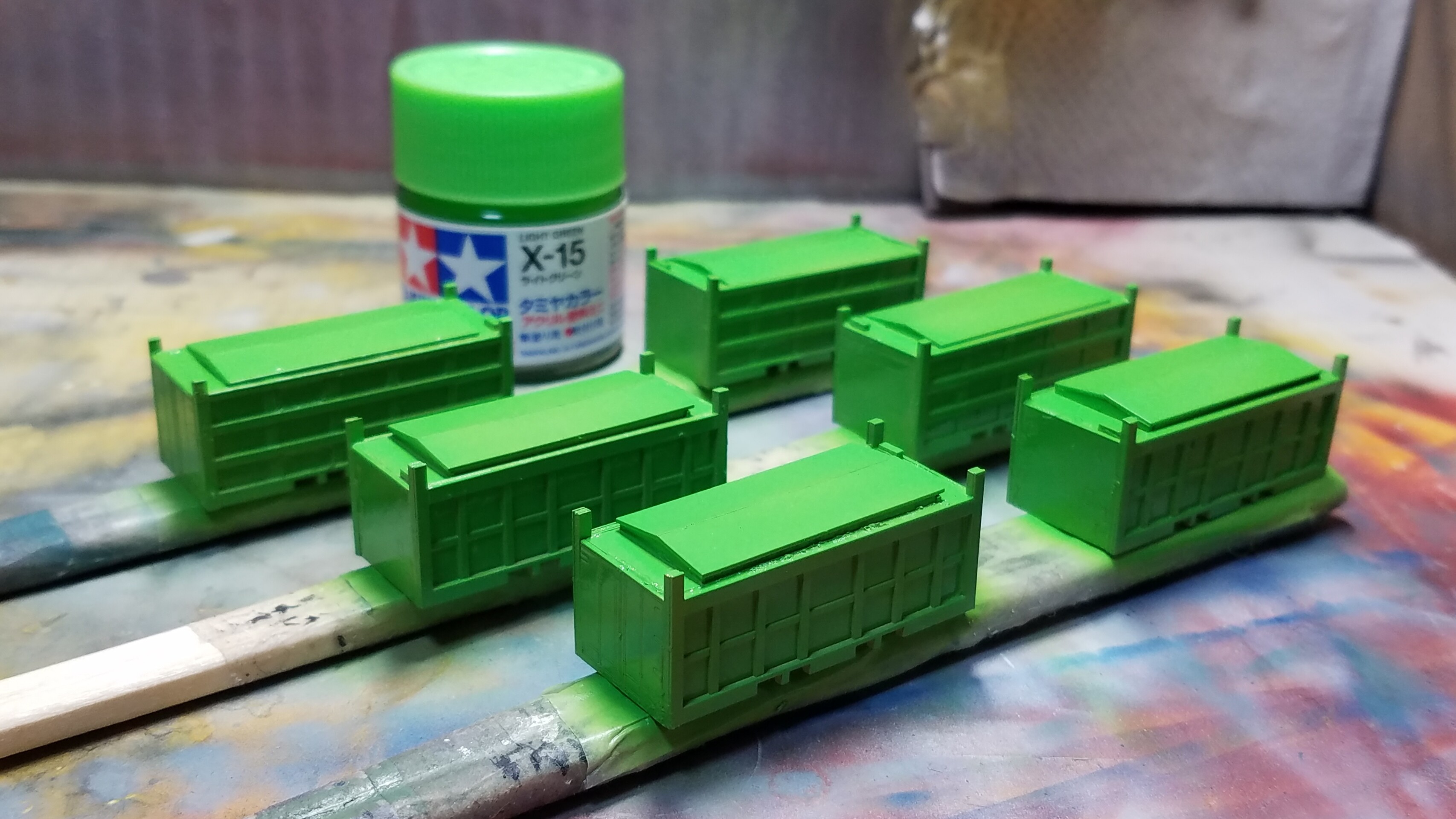 模型工房パーミルさんのUM13Aコンテナを作る : （仮称）東北本線 岩 機関区