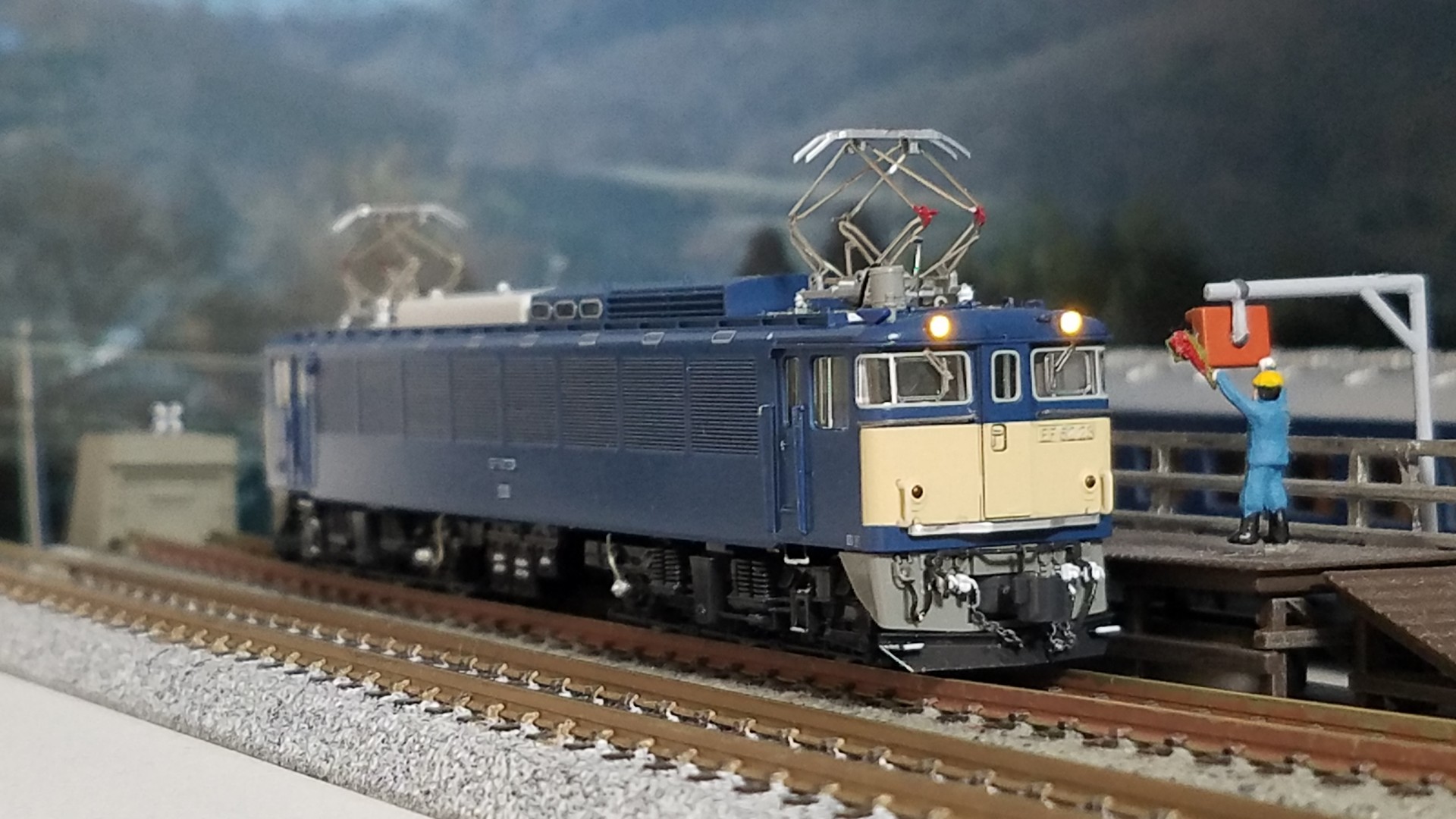 EF62 23号機『高二』→続きです☆ : （仮称）東北本線 岩 機関区