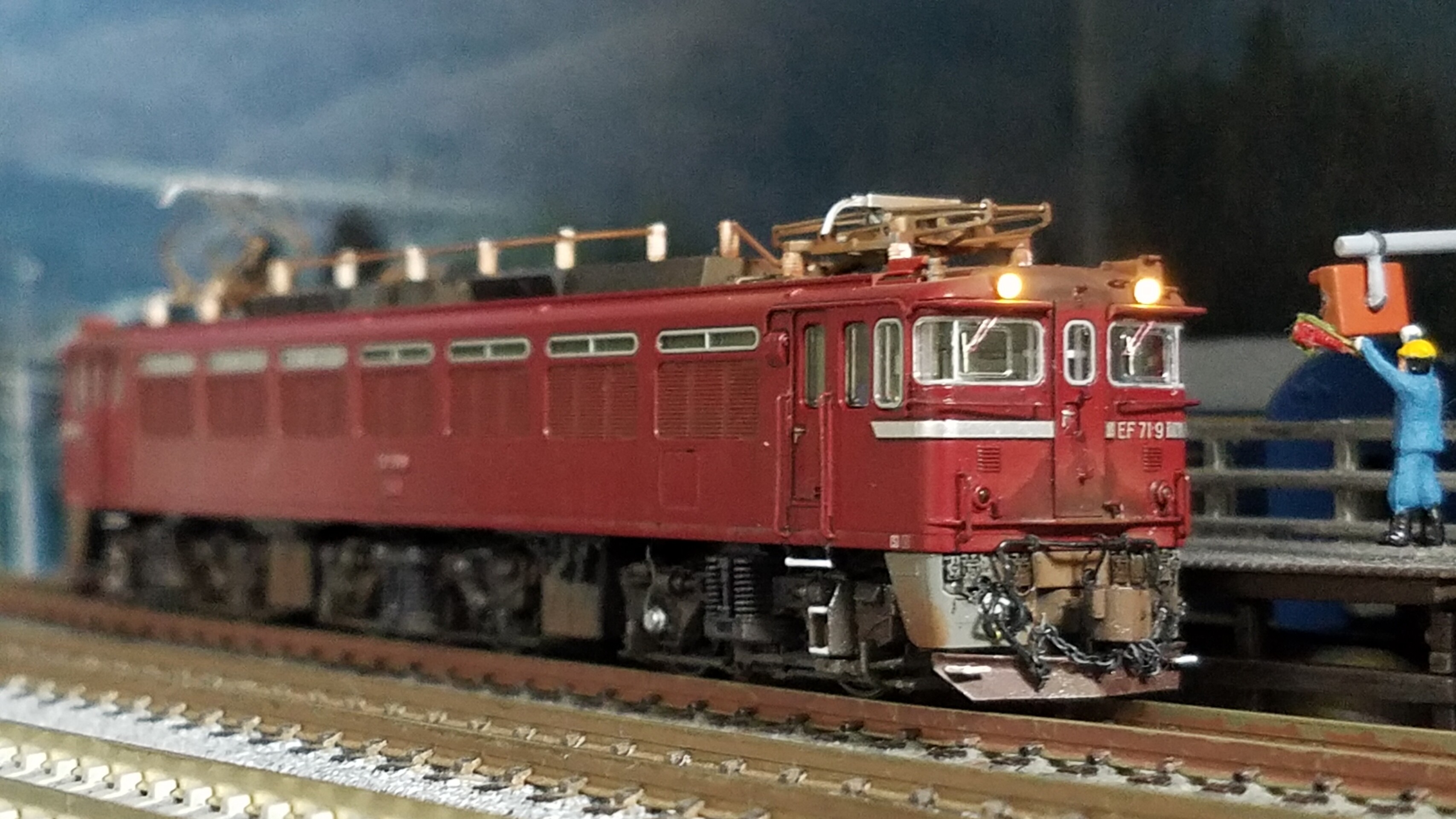 EF71 9 号機[福] 続きです→ : （仮称）東北本線 岩 機関区