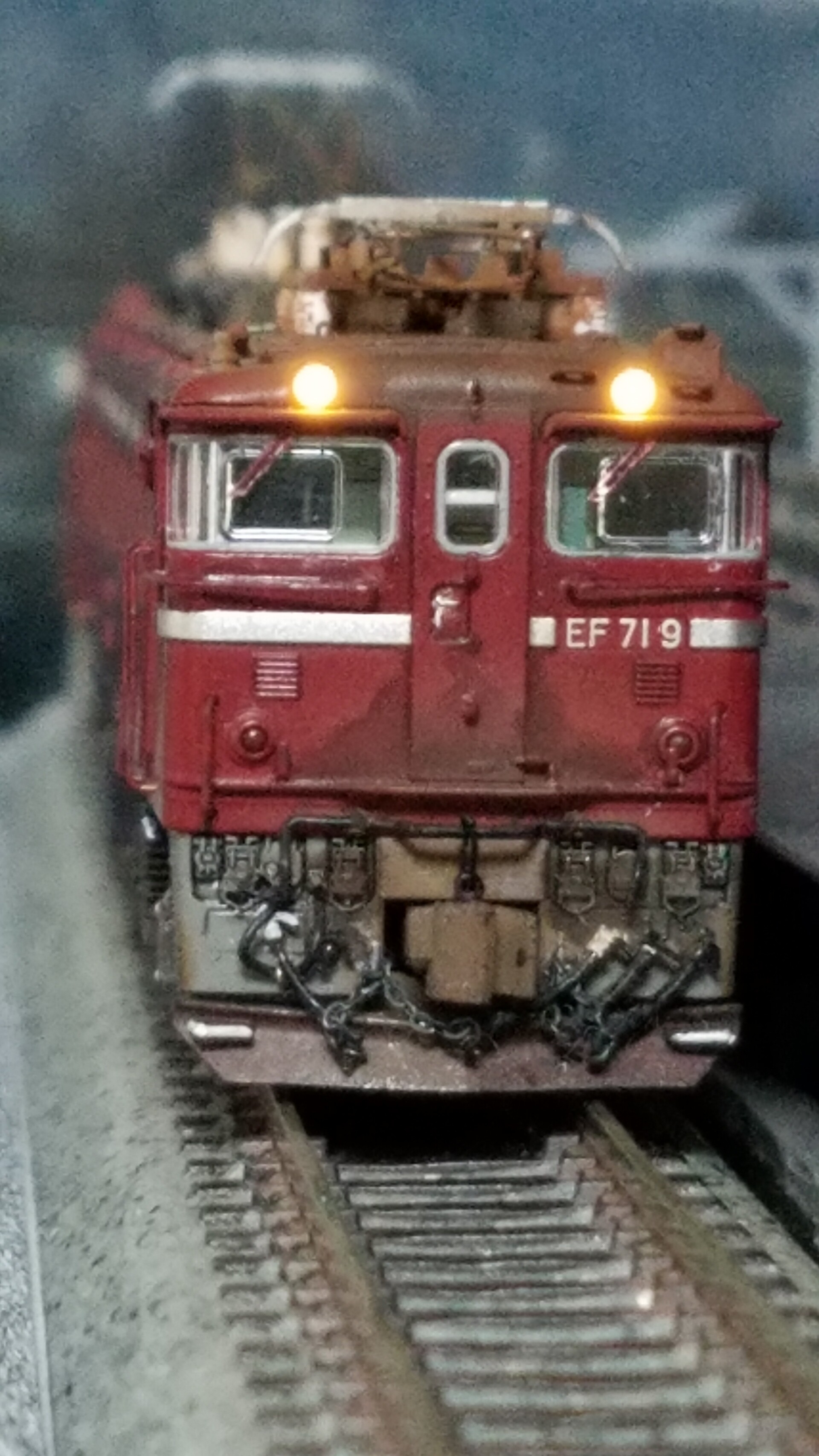 EF71 9 号機[福] 続きです→ : （仮称）東北本線 岩 機関区