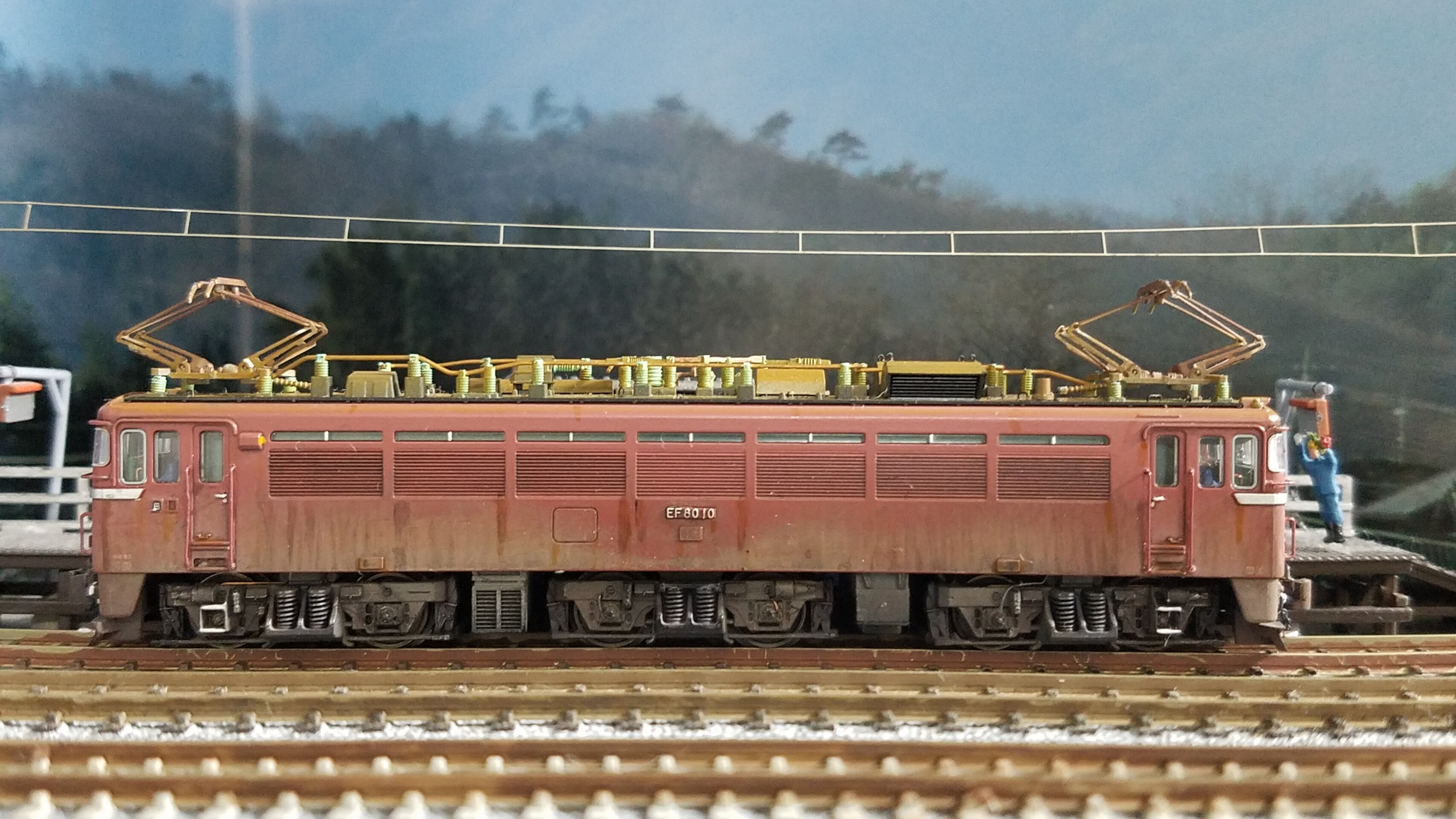 EF80 10号機 [田] 続きです→ : （仮称）東北本線 岩 機関区