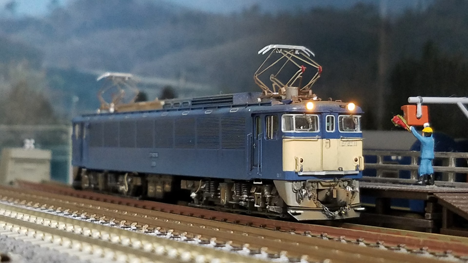 EF62 11号機『高二』→続きです : （仮称）東北本線 岩 機関区