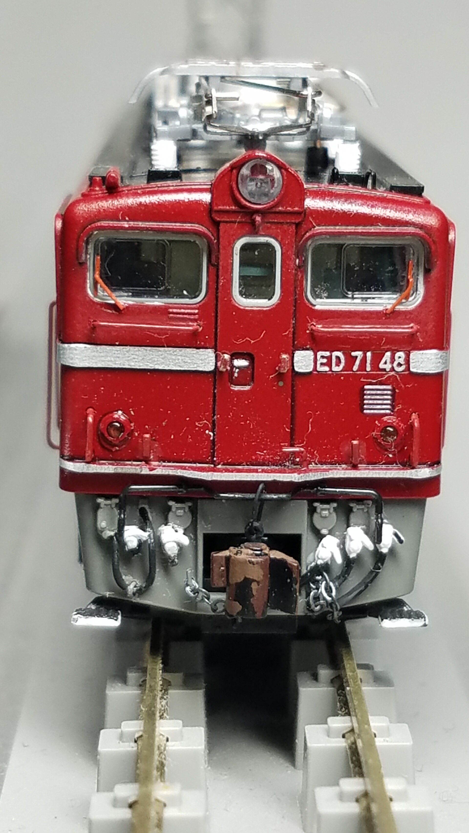 Kato 3087-2 ED71 2次形 2両目の追加加工整備 その③完成 : （仮称）東北本線 岩 機関区