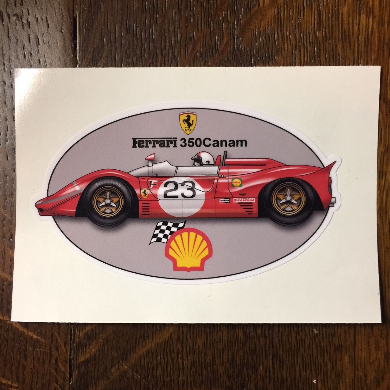 ステッカーで我慢？Ferrari 350P・・・ : E-TYPEのガレージ Part 2