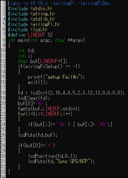 Raspberry Pi 3B+ LCDとGPSモジュール : wnc develop 記録