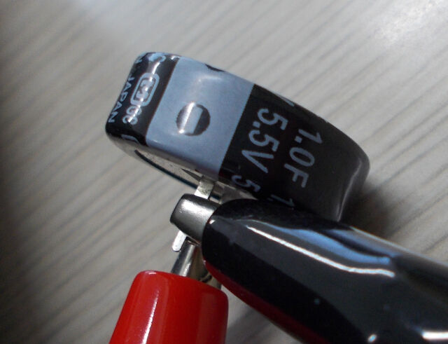 [修理]アンプのバックアップ用コンデンサ交換 : wnc develop 記録