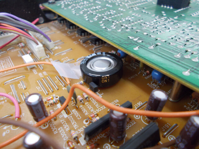 [修理]アンプのバックアップ用コンデンサ交換 : wnc develop 記録