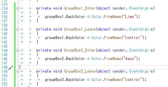 [VS][C#]7-takeoff,C#へ移植テスト4 : wnc develop 記録