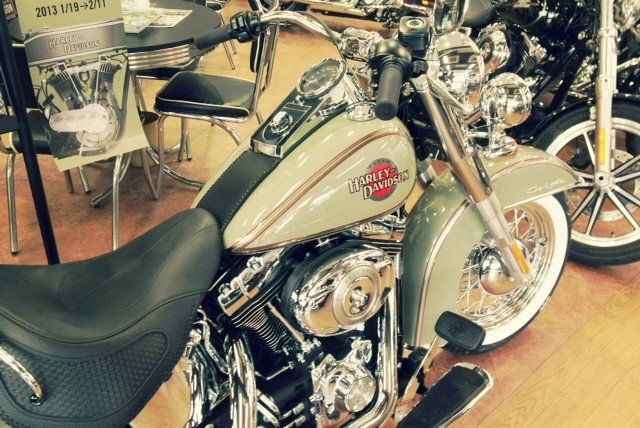 JAPAN 100TH ANNIVERSARY CUSTOM PAINT FLSTN : HARLEY-DAVIDSON SAKURAI ...