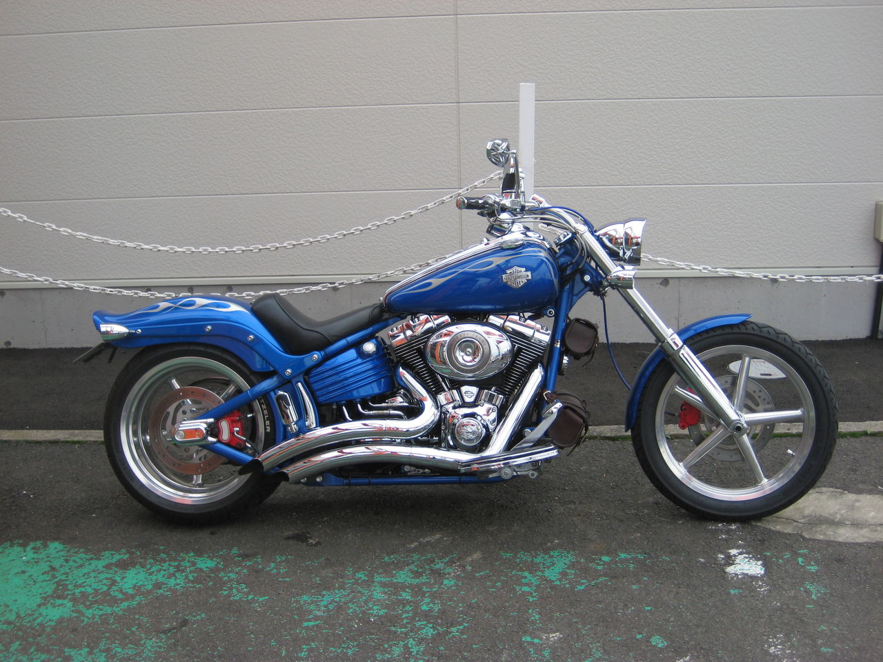 FXCWC Blueカスタム : HARLEY-DAVIDSON SAKURAI BLOG （旧称：ワークスサクライ）