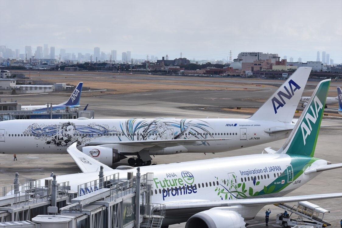 ANA Green jet（ANA） : ad-car's ラッピングデス