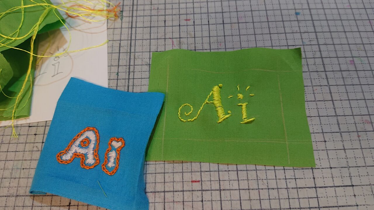 お下がりTシャツに刺しゅうで名前を入れる★お名前の刺しゅう方法★常備しておく手芸用品★幼稚園小学校入園入学準備★AR HERMANN ...