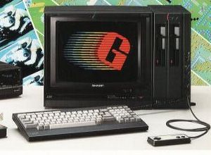 はじめて通信販売で買ったパソコン SHARP X1C : HitBitと楽しい仲間たち