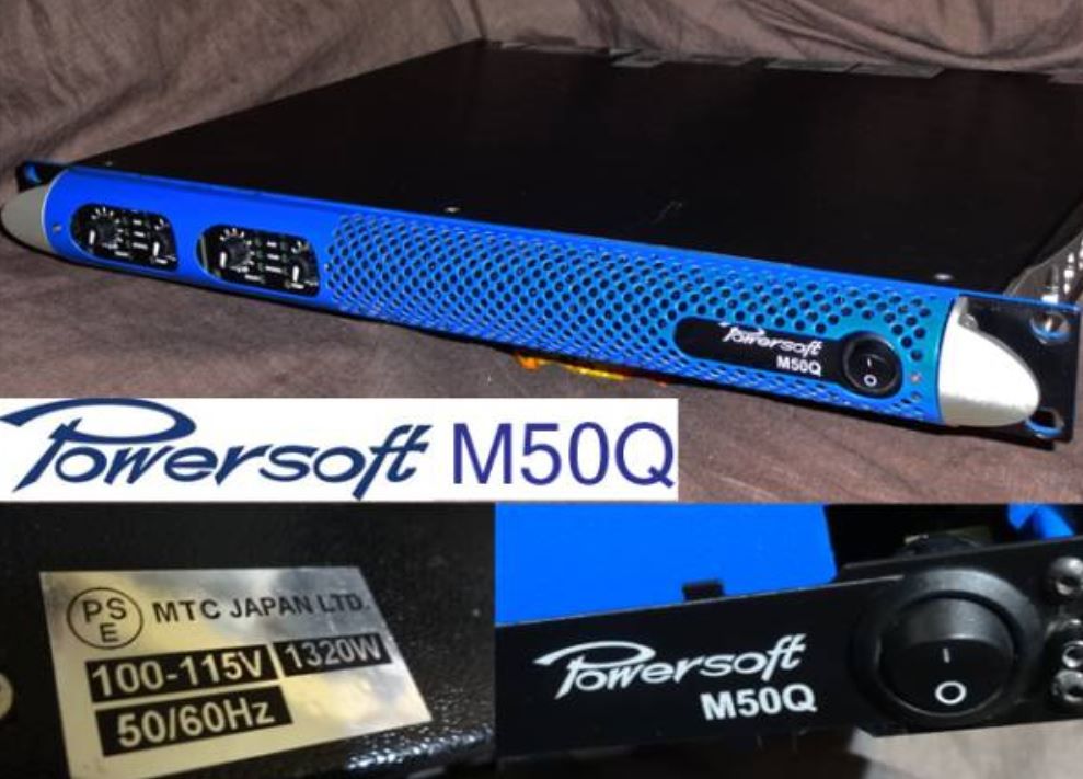 POWERSOFT M50Q 4CHパワーアンプ