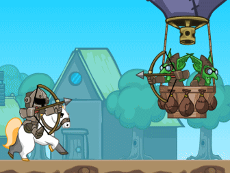 勇敢な騎士のアクションゲーム「Kings Rider」