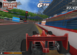 フォーミュラーカーのレーシングゲーム 「Raceway 500」