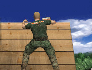 軍事訓練ゲーム「Assault Course」