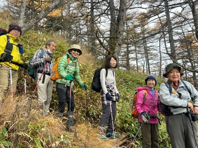 黒斑山（2,404m） : 柏・山の会 らんたん