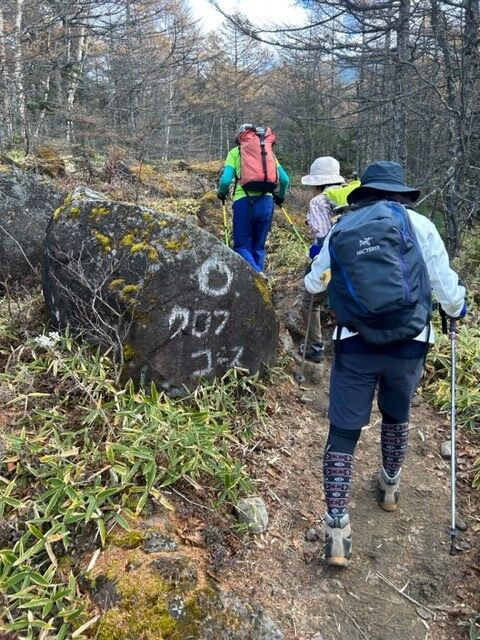 黒斑山（2,404m） : 柏・山の会 らんたん