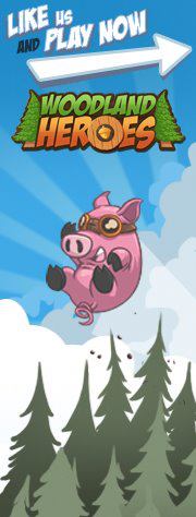 【Row Sham Bow】武器を組み合わせて攻撃し、村の平和を取り戻そう！「Woodland Heroes」 : こんなゲームで遊んでみたよ。