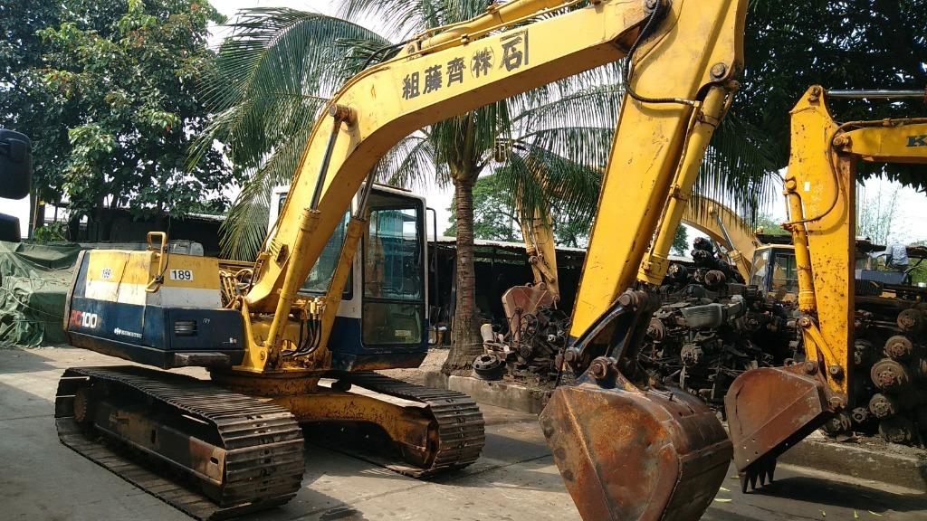 フィリピン｜backhoe komatsu PC100 japan surplus : フィリピン極楽生活記