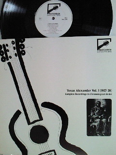 Texas Alexander「Vol.1 1927-1928」 : やまchan家のBLUES RECORDS