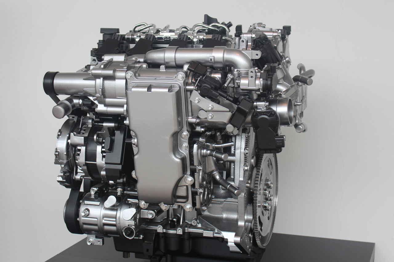 クルマのミライNEWS : SUBARUレヴォーグのCB18エンジンをマツダSKYACTIV-Xと比べてみると