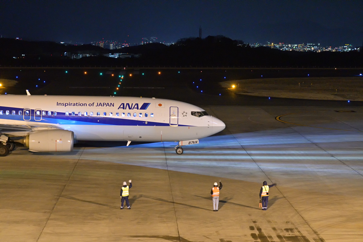 2025年1月4日 岡山空港 展望デッキからお見送り : Yasの写真保存庫