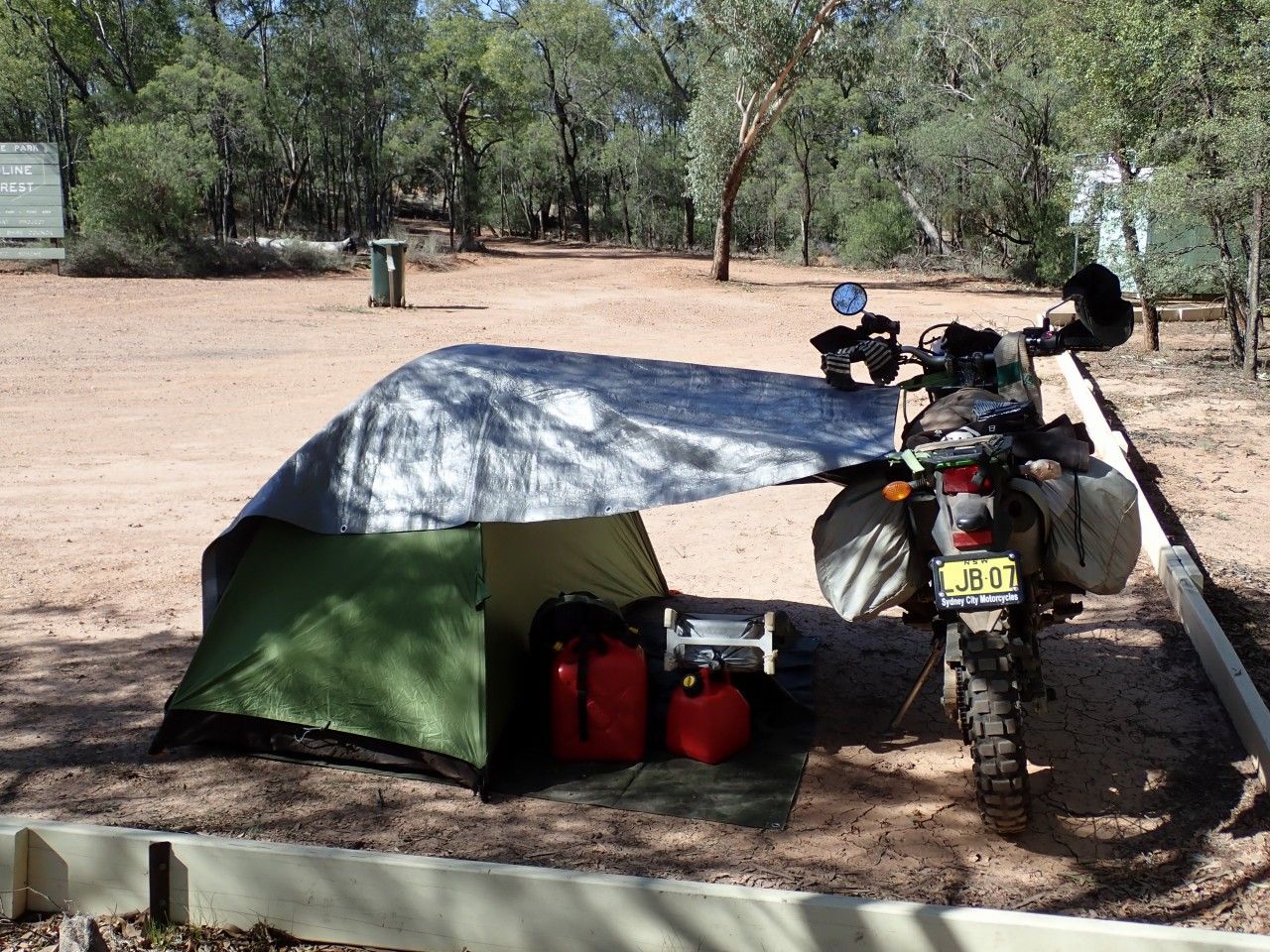 Motorcycle Wanderer | Windorah～Goondiwindi Tourist Park 2018.12.03 - 07