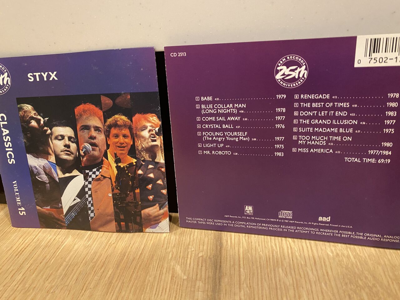 Styx / Classics vol.15 (1987) : yodel14の音の図書館