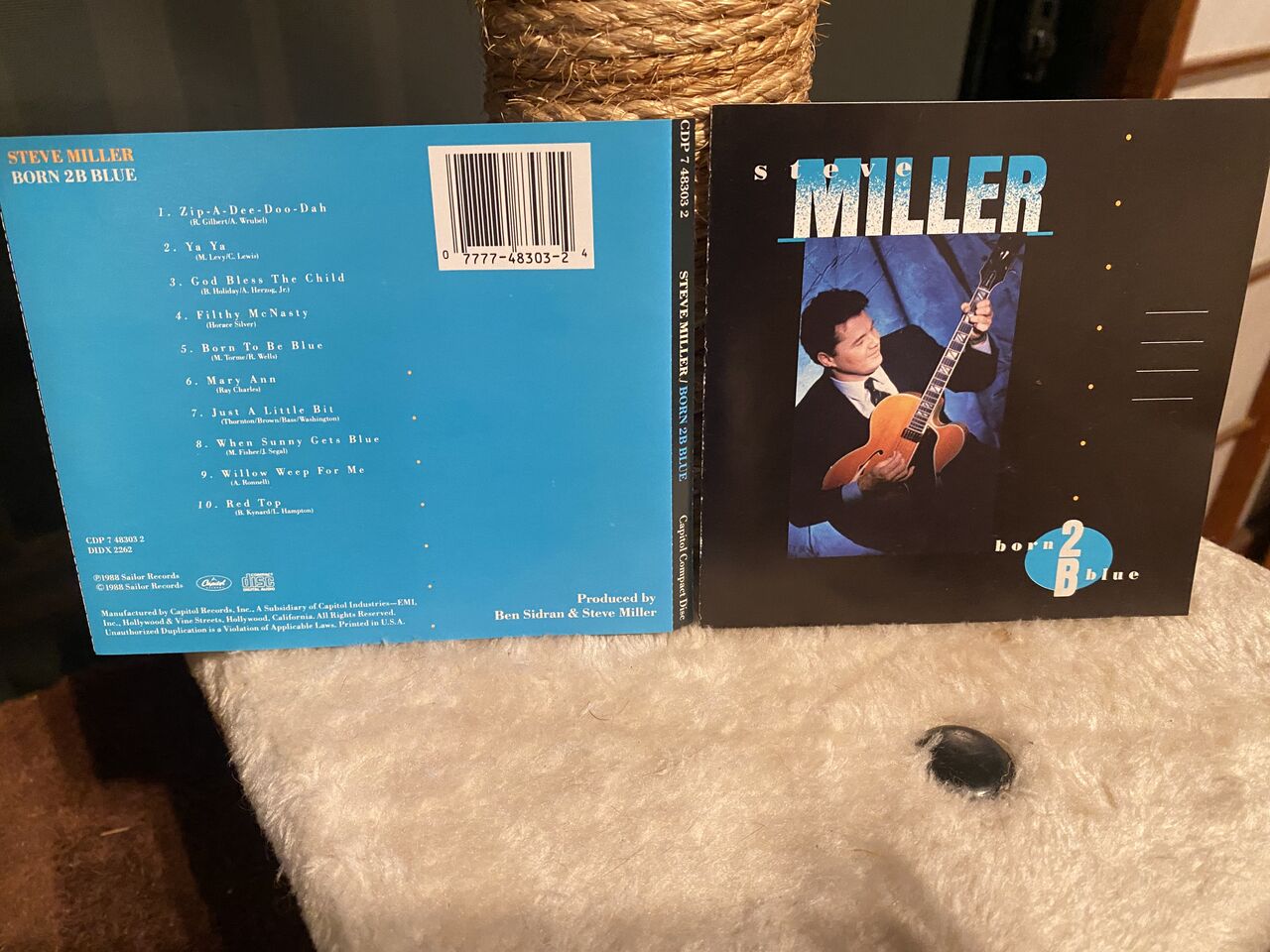 Steve Miller / Born 2B Blue (1988) : yodel14の音の図書館